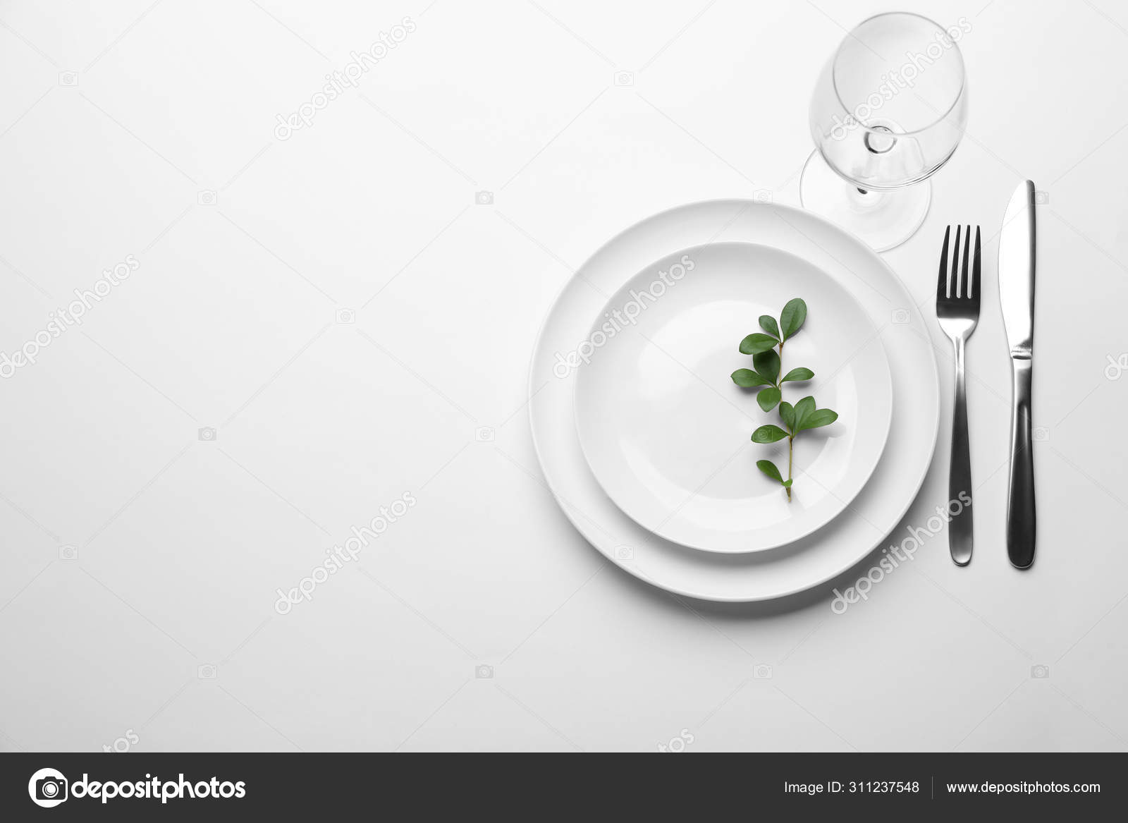 Table Setting Background