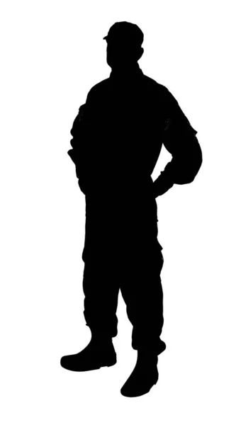 Army Man Silhouette