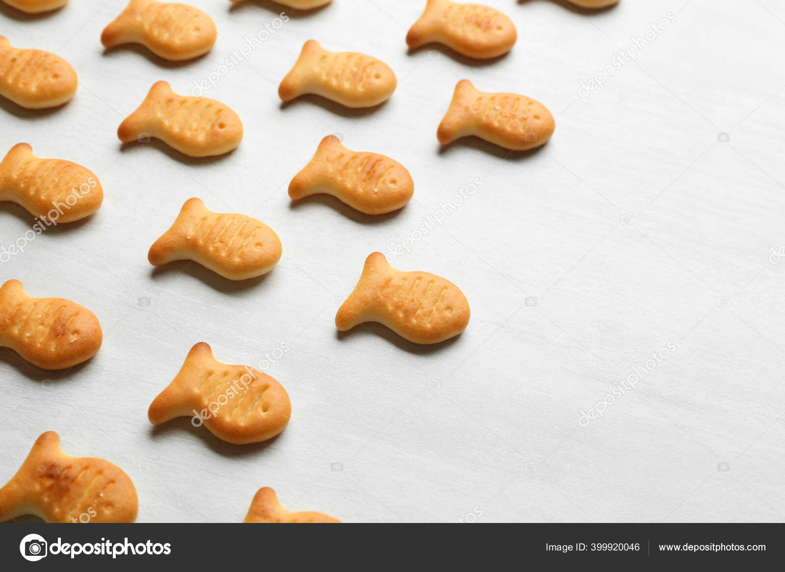 White Goldfish Crackers