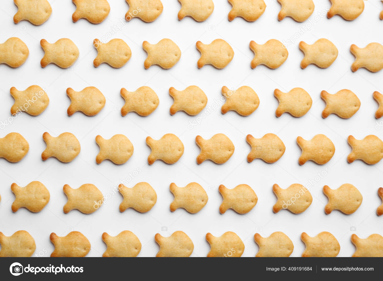 White Goldfish Crackers