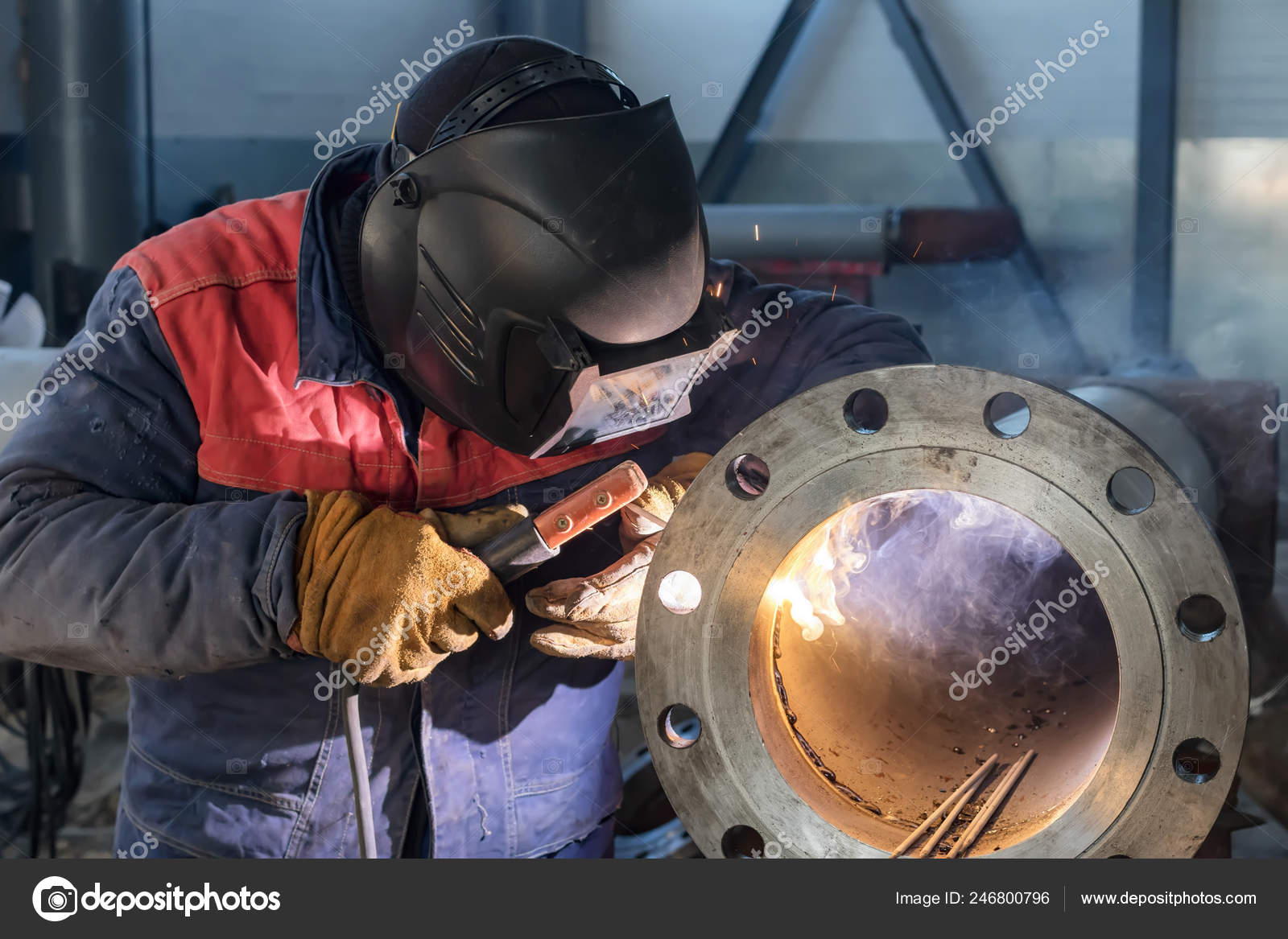 Stick Welding Pipe