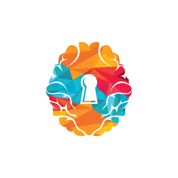 Brain unlock logo Vector Art Stock Images | Depositphotos