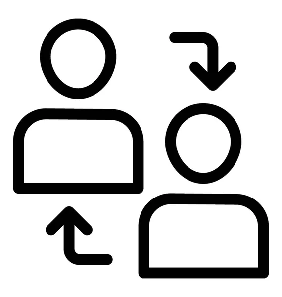 Employee Transfer Icon Solid Design Stock Vector Image by ©vectorspoint ...