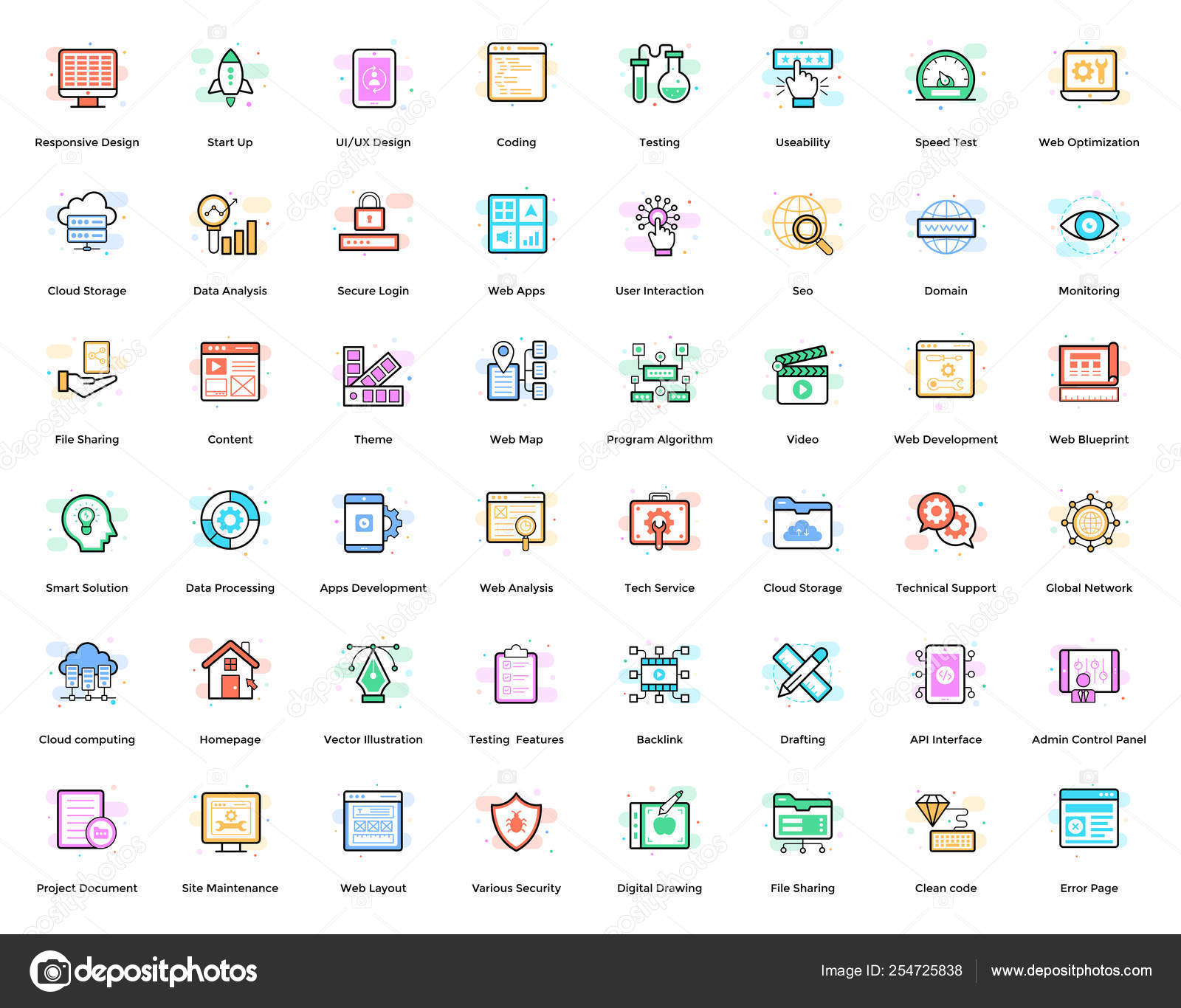 Exclusively Designed Elements Web Design Development Having Enchanting ...