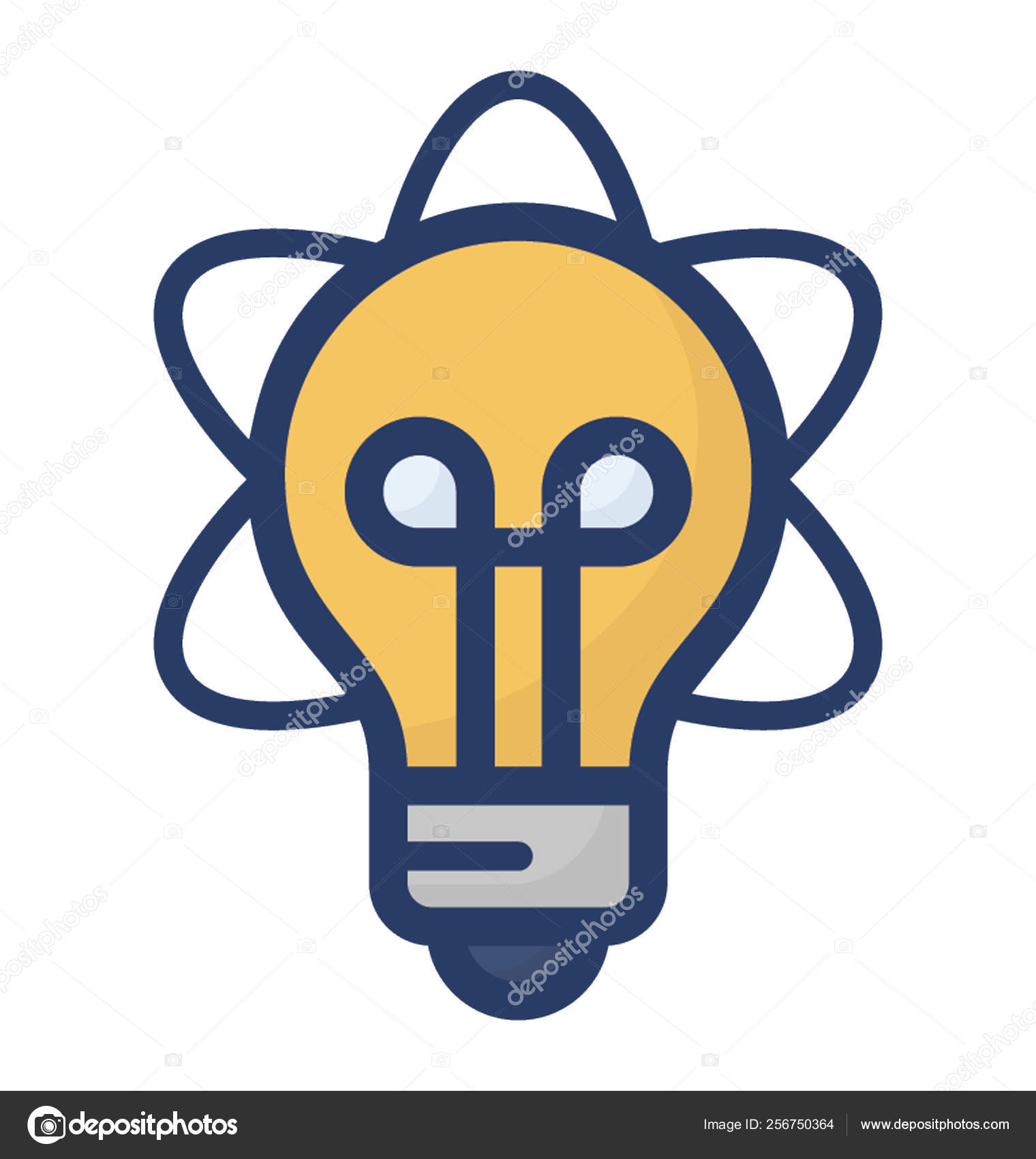 Science Innovation Flat Design Icon Stock Vector by ©vectorspoint 256750364