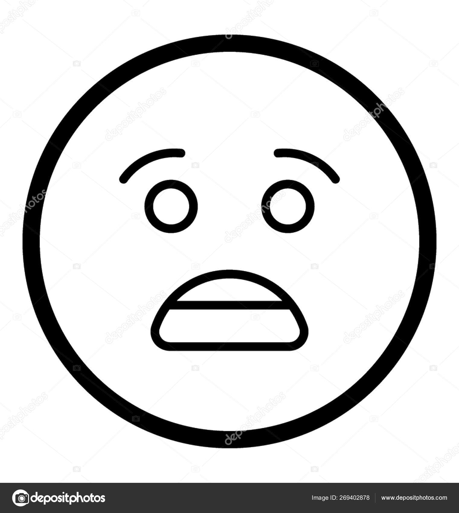 Astonished Face Emoji Icons