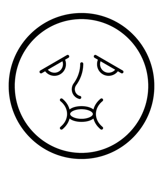 Sad Face Emoji Stock Vector by ©vectorspoint 269400506