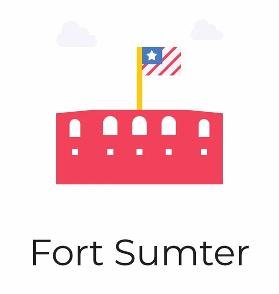 Fort sumter Vector Art Stock Images | Depositphotos