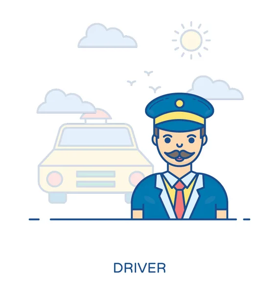 Professional driver Vector Images | DepositPhotos