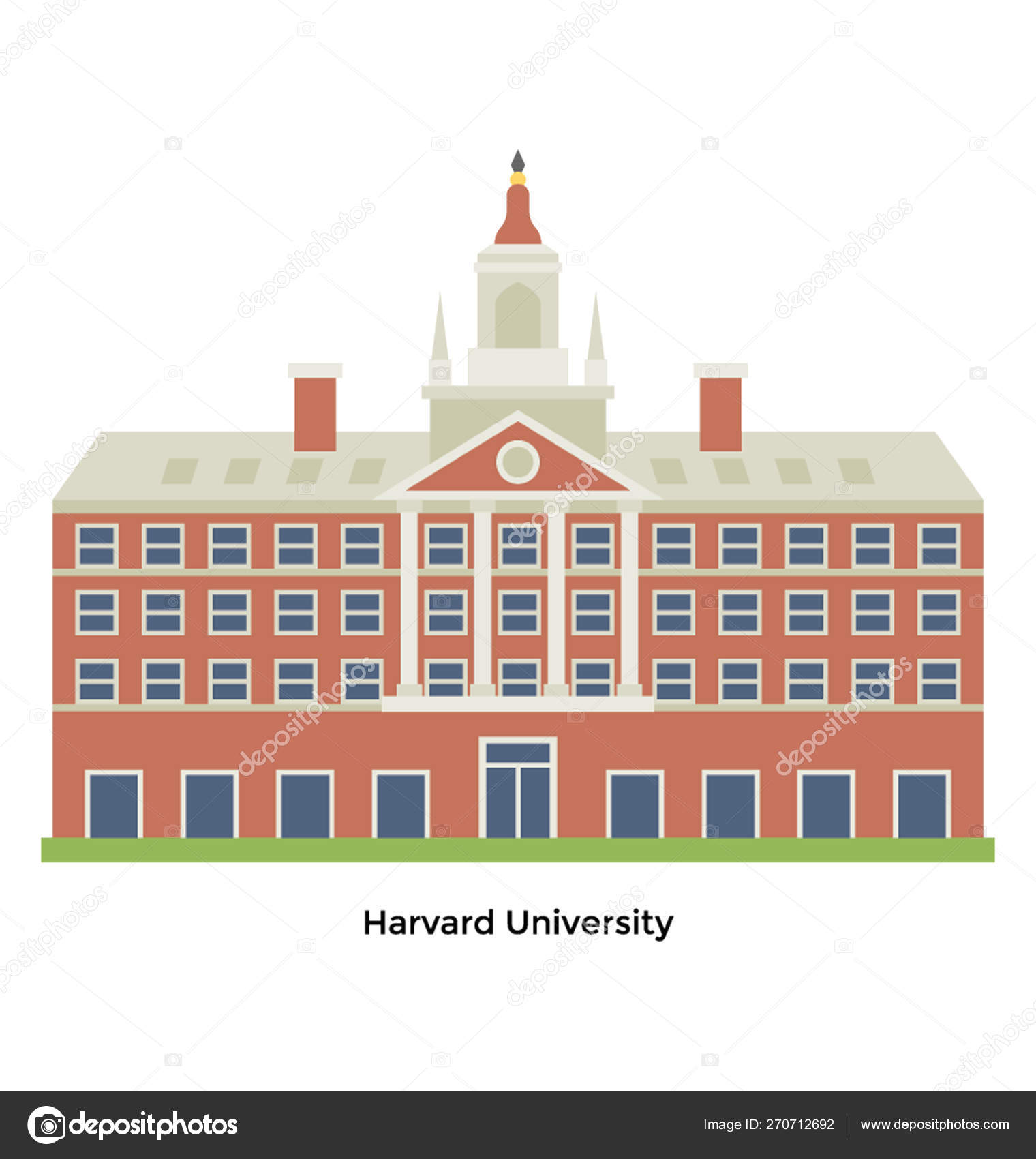 Harvard University Vector Stock Vector Image by ©vectorspoint #270712692