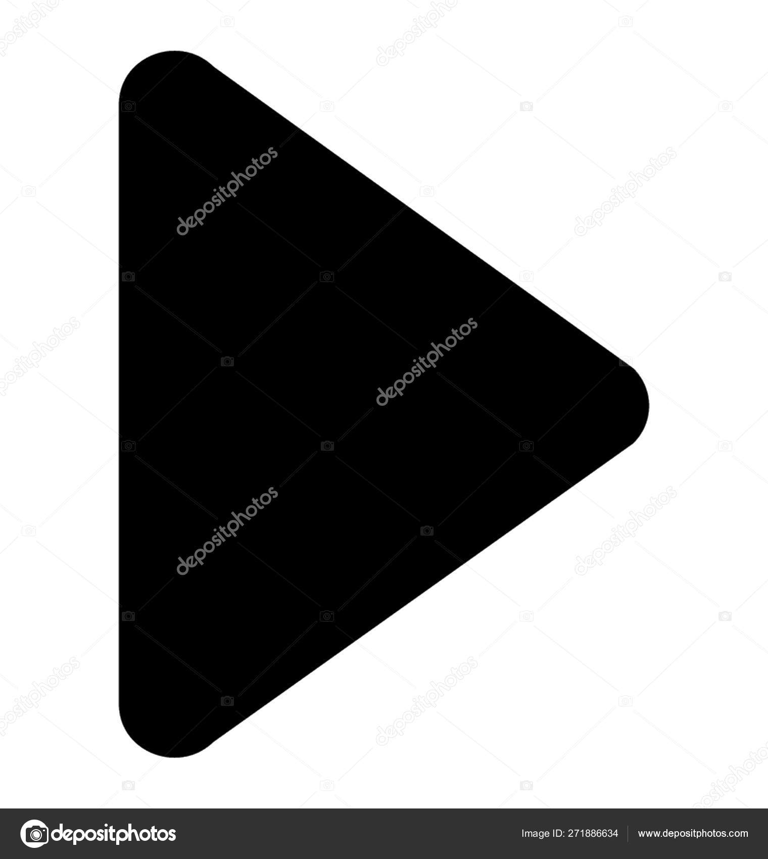 Símbolo botón Play Vector de stock por ©vectorspoint 271886634