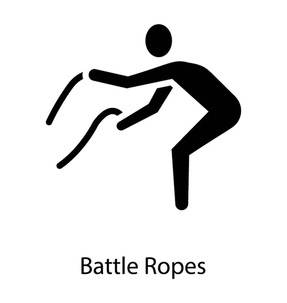 Battle ropes Vector Art Stock Images | Depositphotos