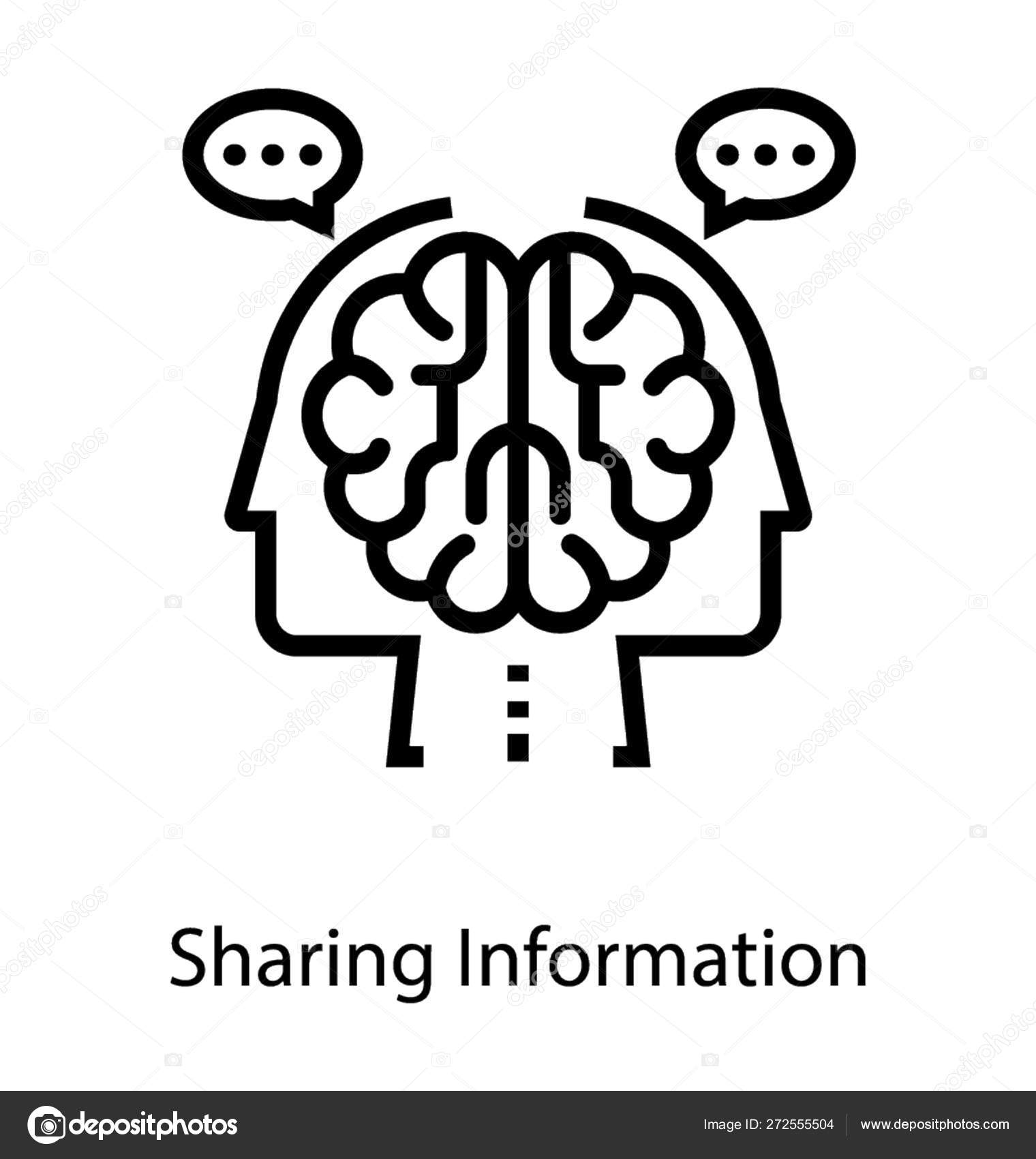 Sharing Information Concept Stock Vector Image by ©vectorspoint #272555504