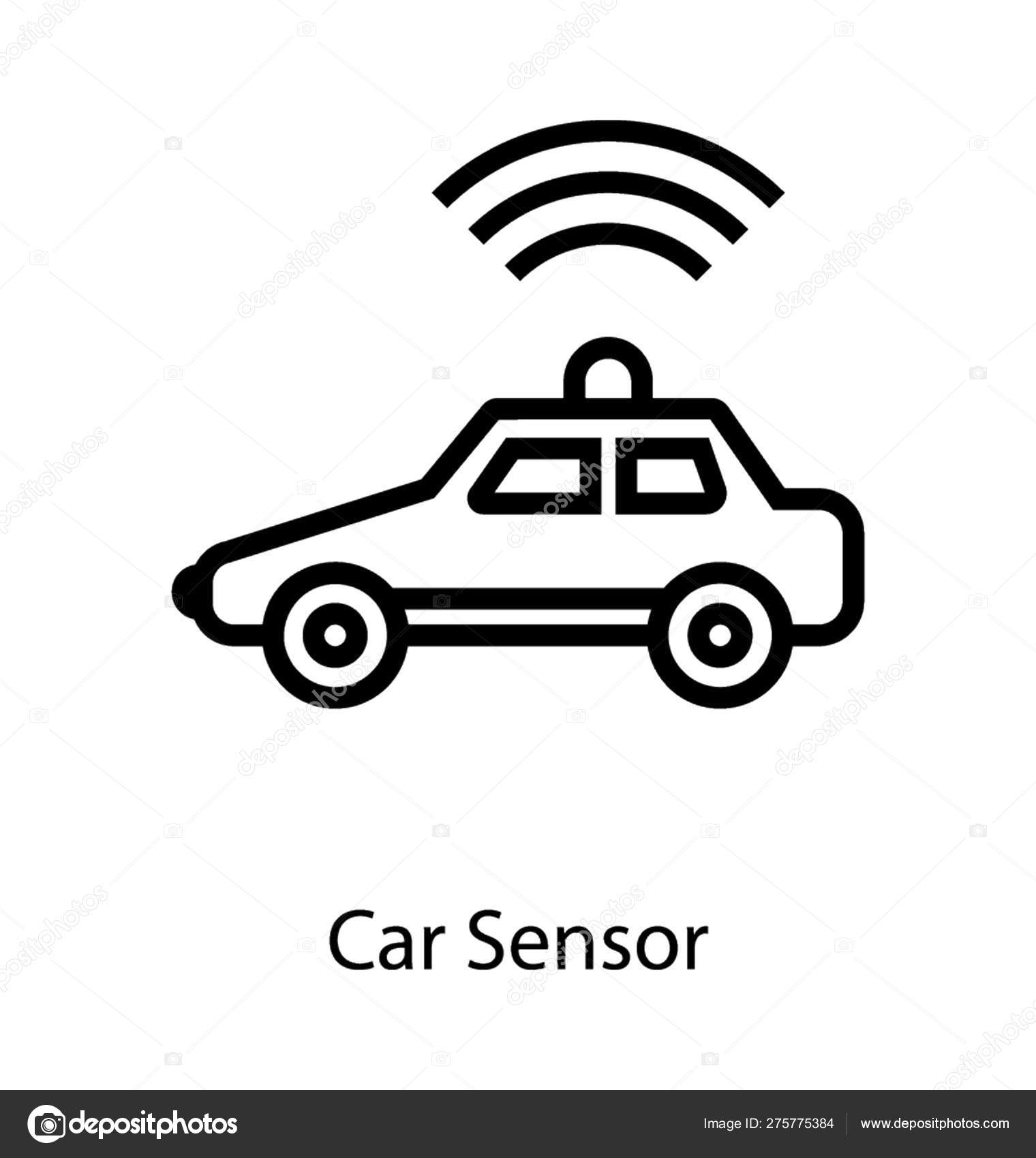Car Detector Sensor Stock Vector Image by ©vectorspoint #275775384