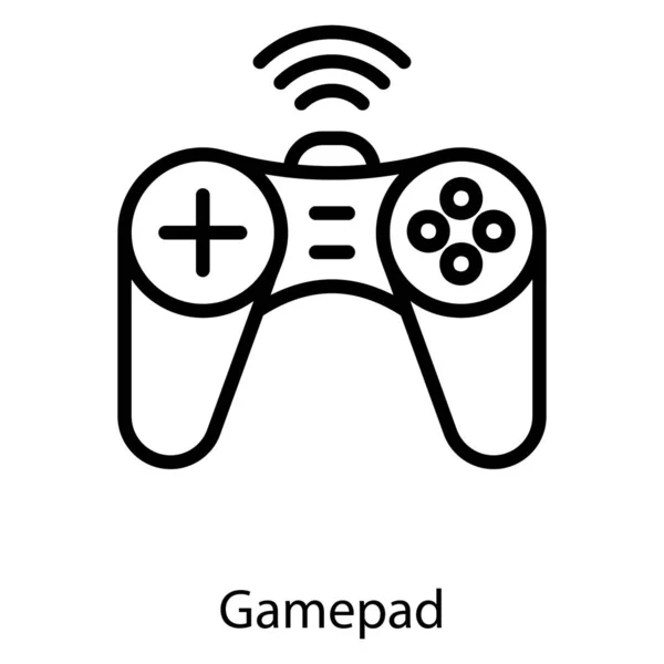 Game Remote Controller Line Design — Stock Vector © vectorspoint #291312880