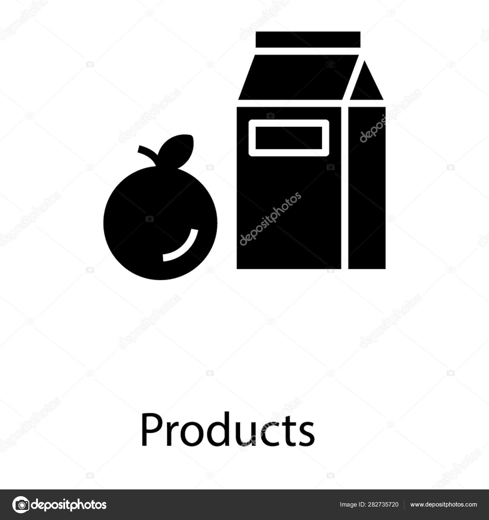 Products Isolated White Background Stock Vector by ©vectorspoint 282735720