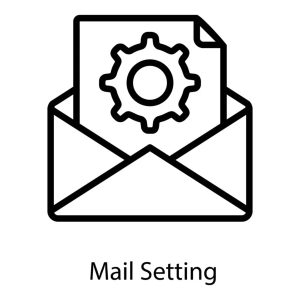 Email Configuration Solid Design Stock Vector Image by ©vectorspoint ...