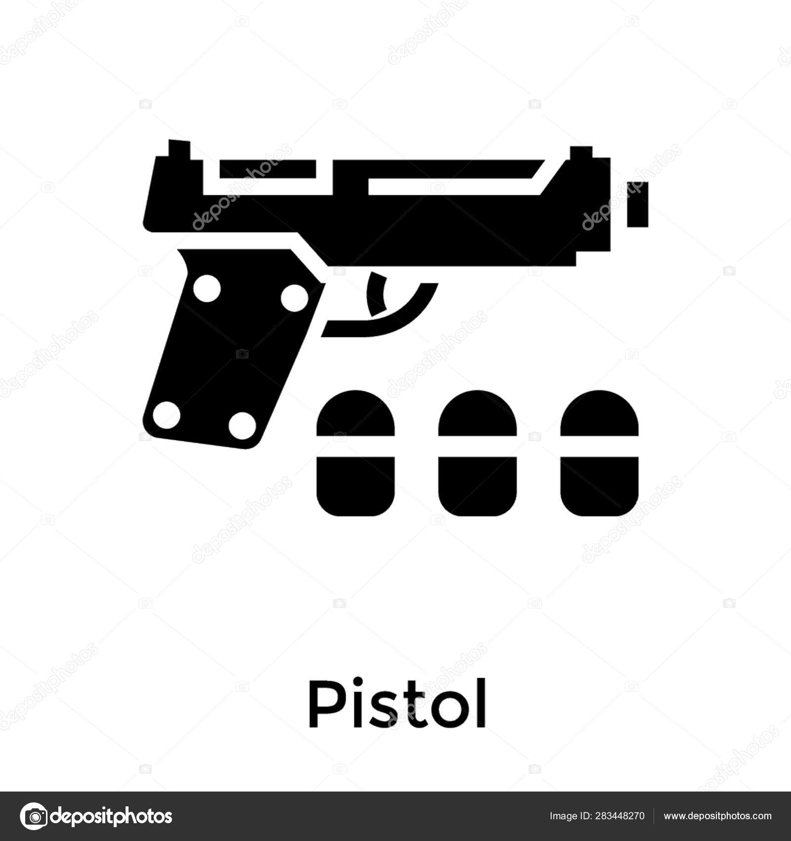 Criminal Pistol Vector Solid Design Stock Vector Image by ©vectorspoint ...