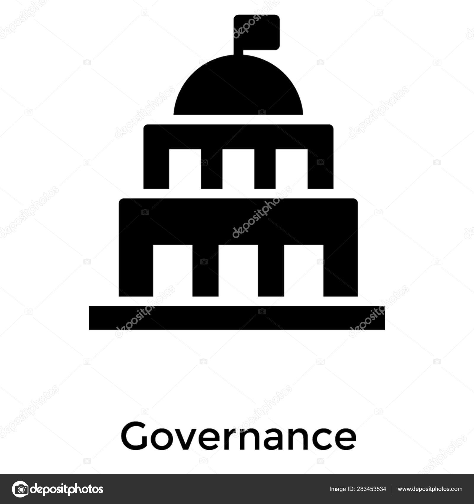 Governance Building Vector Solid Design — Stock Vector © vectorspoint ...