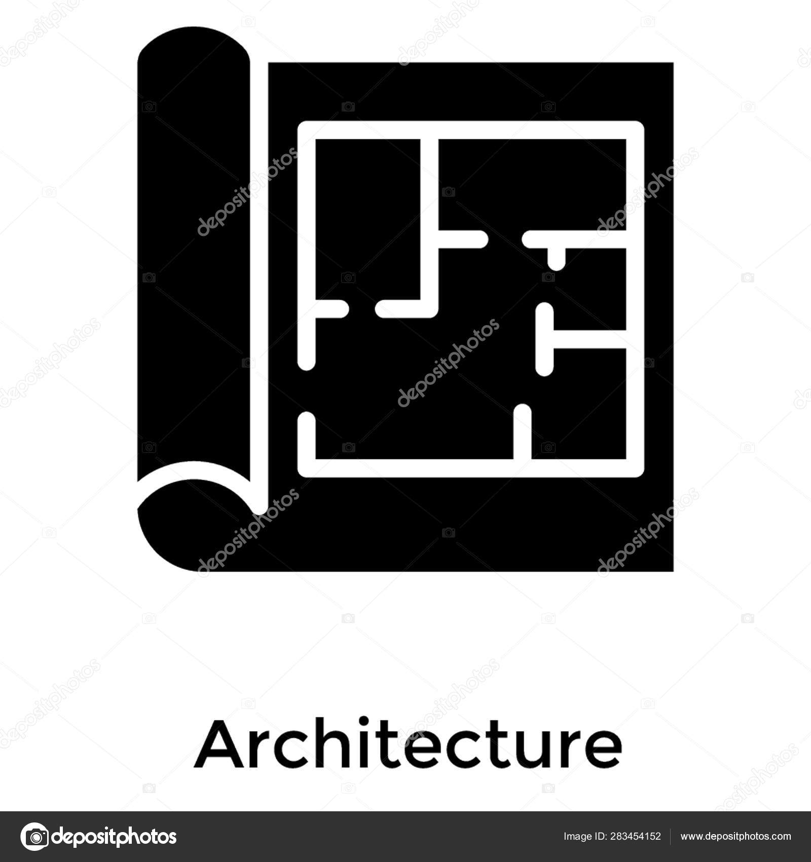 Icon Construction Measurement Glyph Design — Stock Vector ...