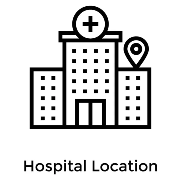 Mapa del hospital imágenes de stock de arte vectorial | Depositphotos