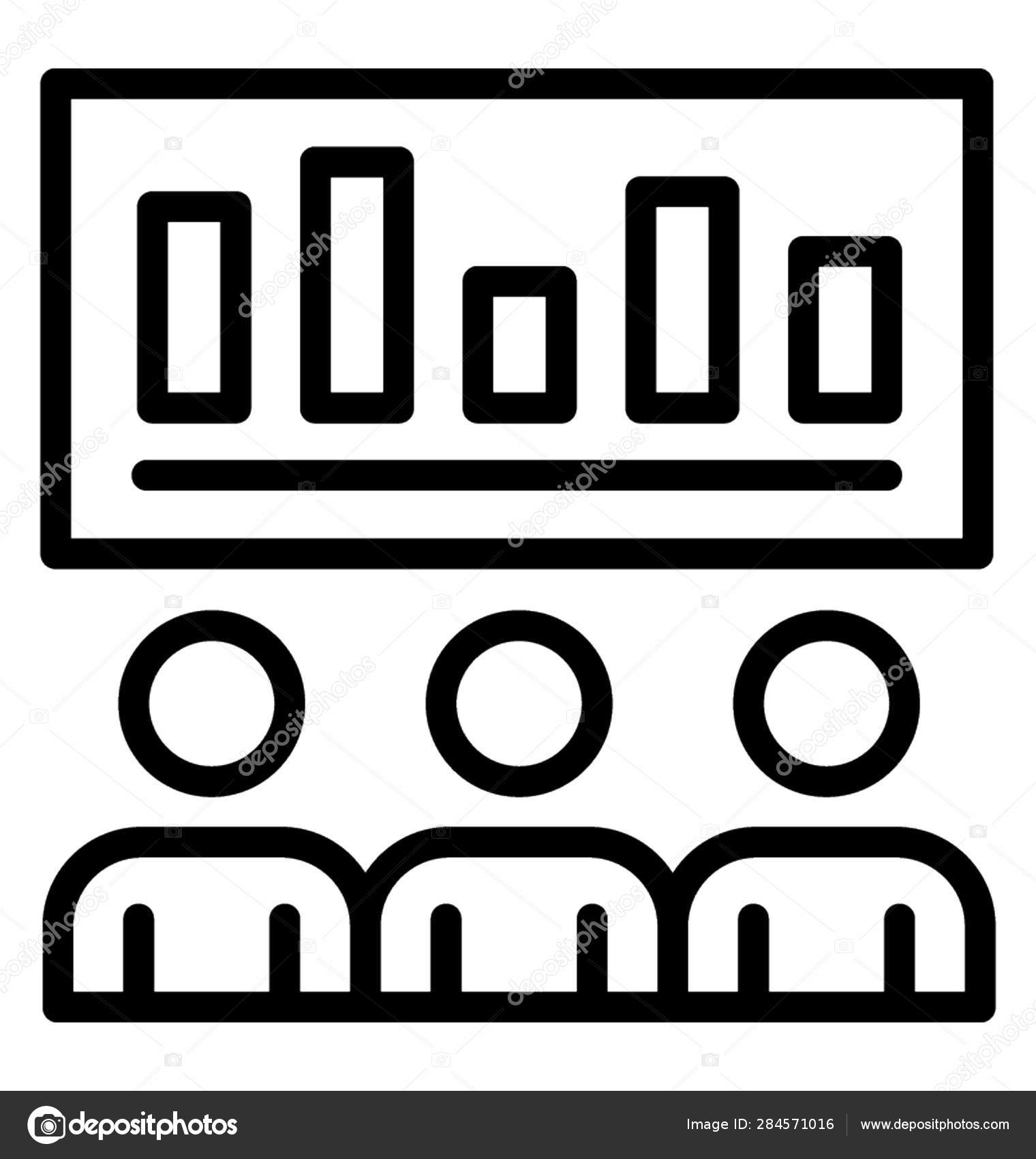 Icon Training Line Design Stock Vector by ©vectorspoint 284571016