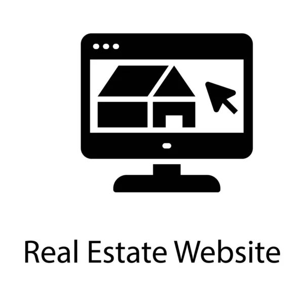 Real estate website icon Stock Photos, Royalty Free Real estate website ...
