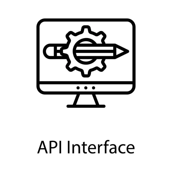 Doodle vector of api configuration icon Stock Vector by ©vectorspoint ...