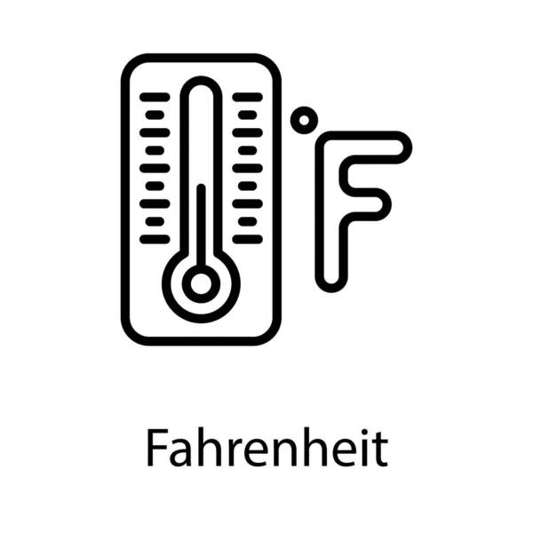 Fahrenheit temperatuur pictogram Vector Art Stock Images | Depositphotos