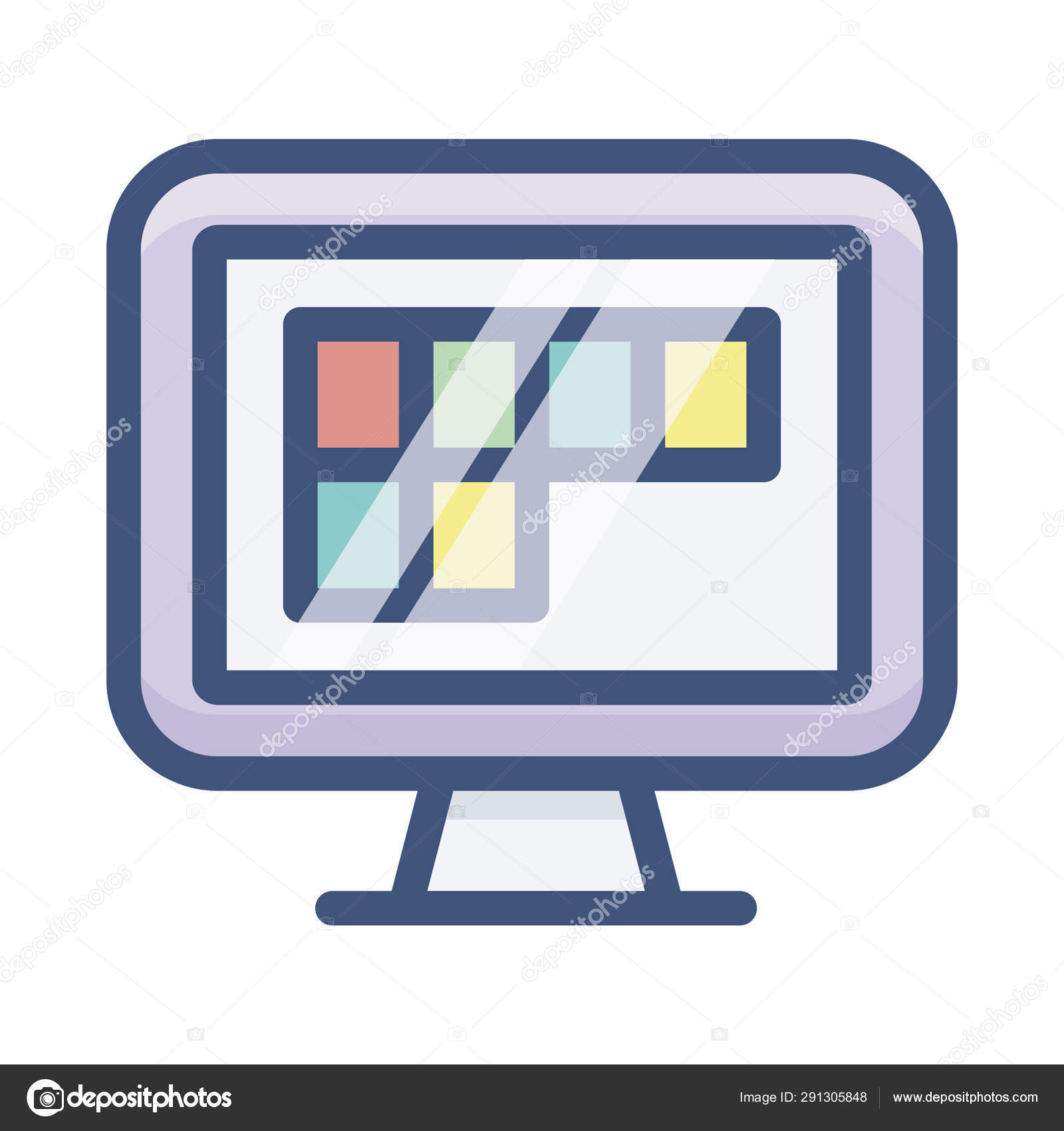 Icon Color Selection Flat Design Stock Vector Image by ©vectorspoint ...
