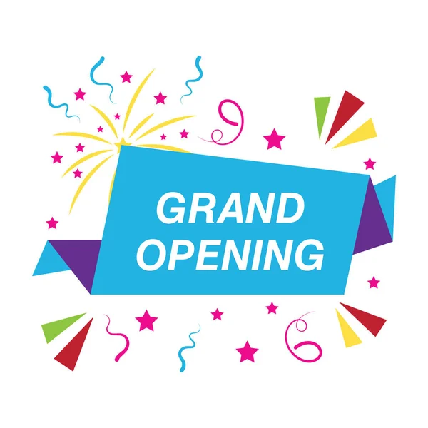 Grand opening badge Vector Art Stock Images | Depositphotos
