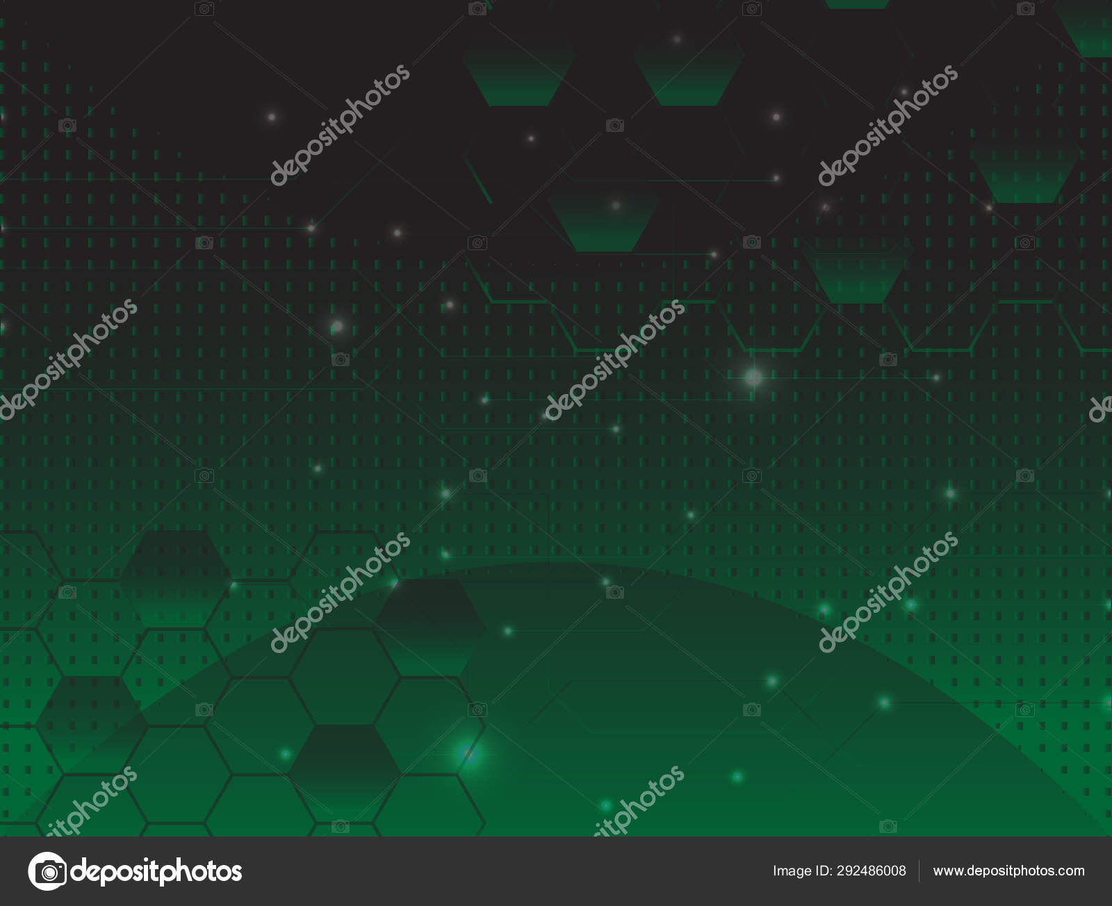 Network Technology Background Creative Vector Stock Vector by ...