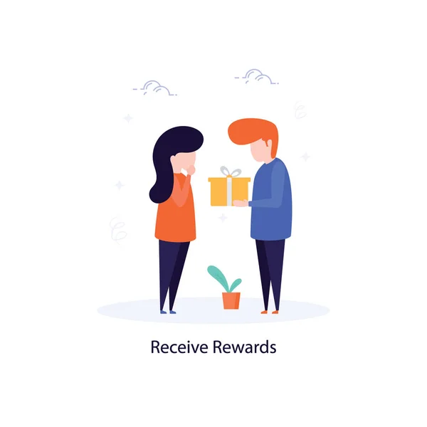 Loyalty Points Flat Vector Illustration Stock Vector by ©vectorspoint ...