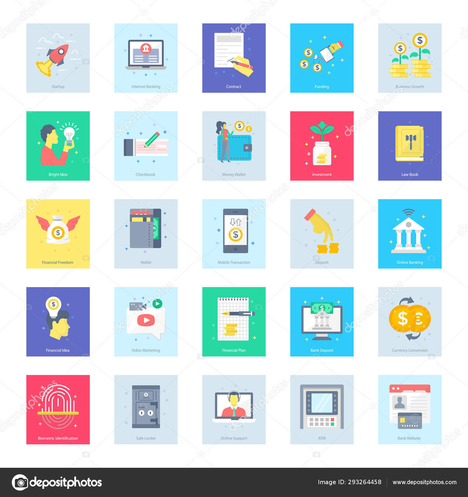 Here Useful Finance Icons Pack Hope You Can Find Great Stock Vector by ...