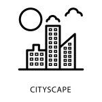 Icon Office Building Line Design Stock Vector Image by ©vectorspoint ...