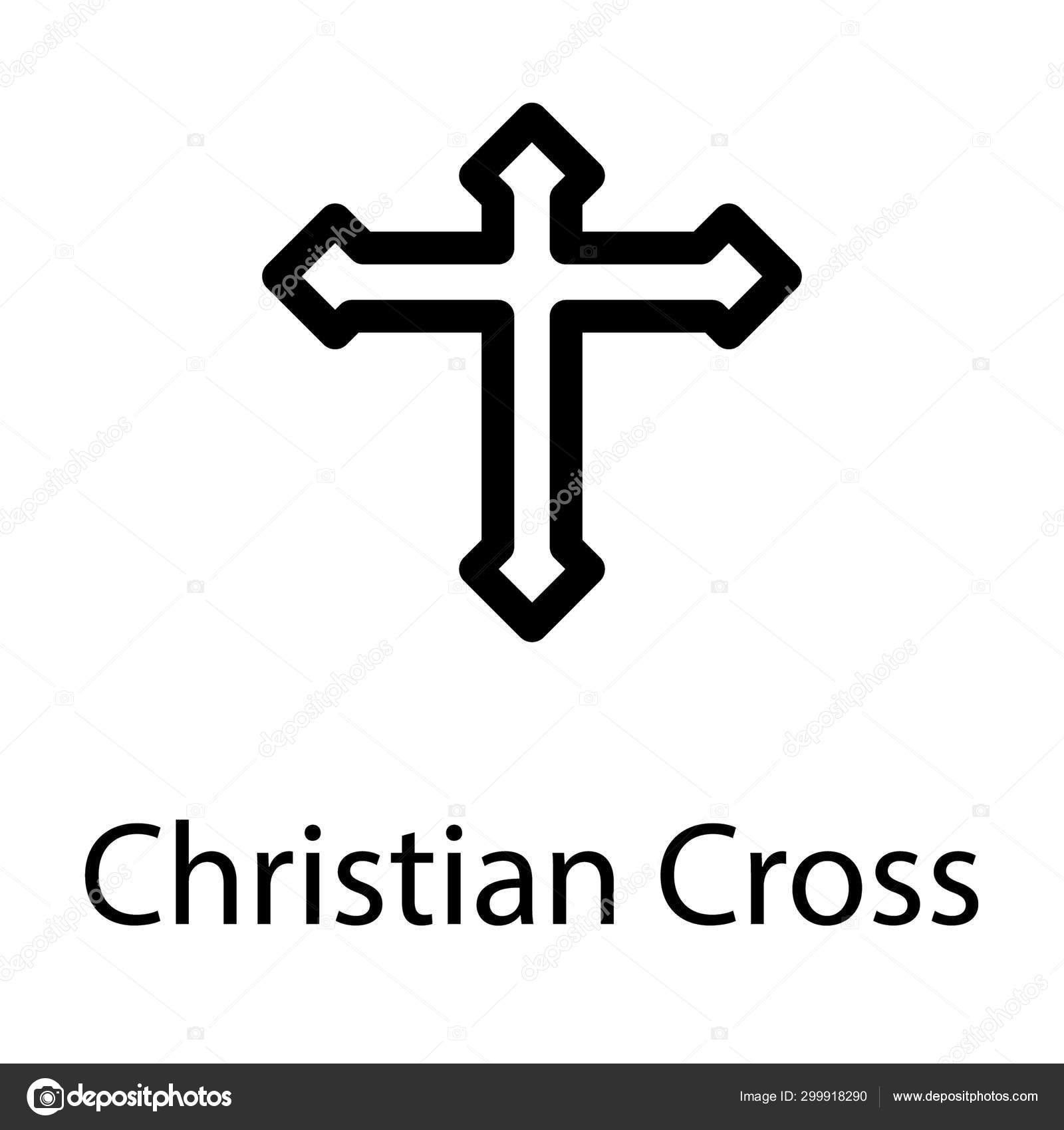 Cross Symbol Icon Line Design Stock Vector Image by ©vectorspoint ...