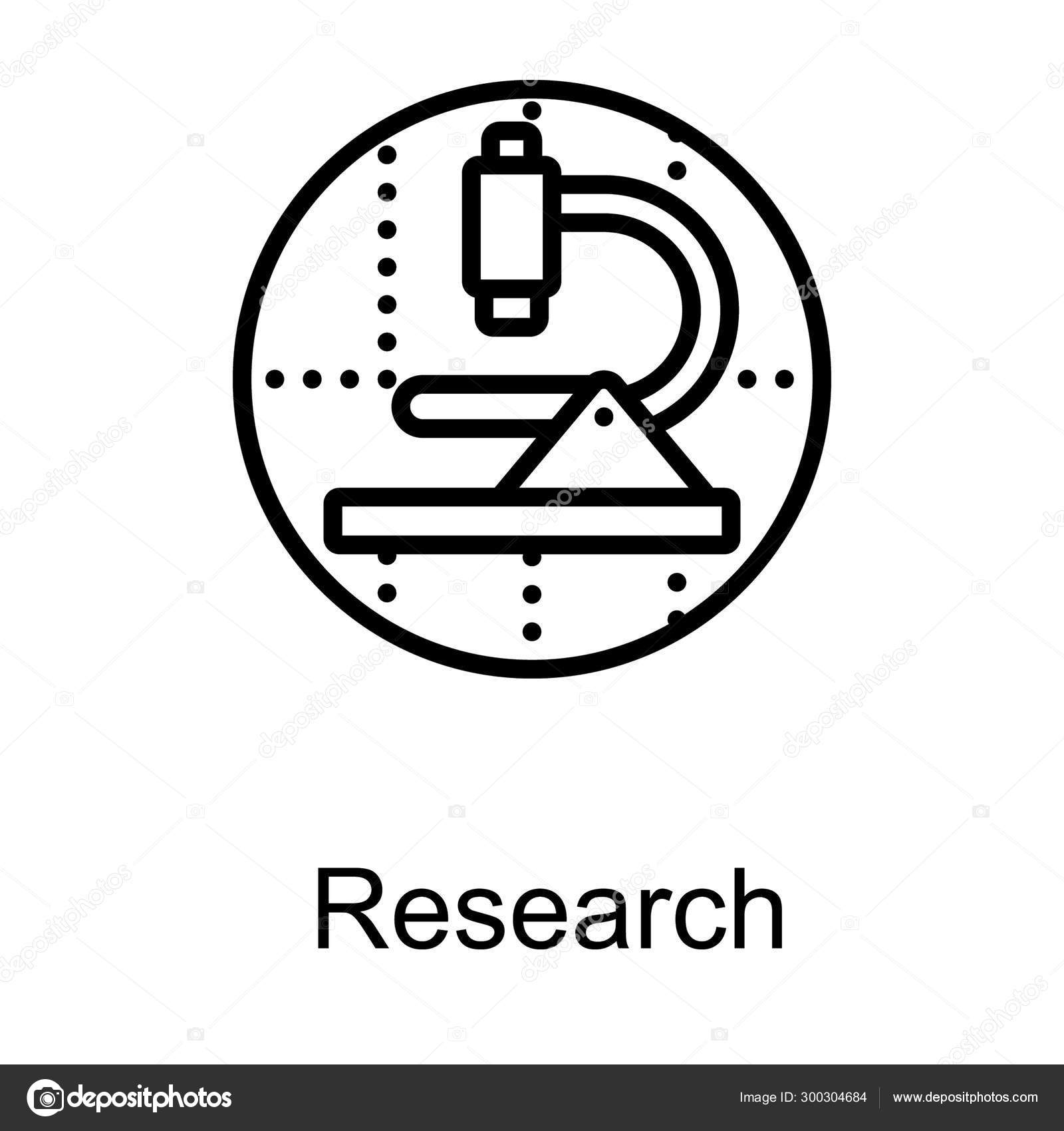 Microscope Logo Isolated White Background Stock Vector by ©vectorspoint ...