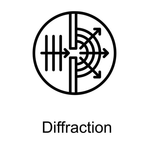 Diffraction Logo Glyph Vector Stock Vector Image by ©vectorspoint ...