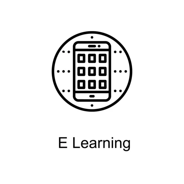 Learning Line Design Vector Stock Vector by ©vectorspoint 255383560