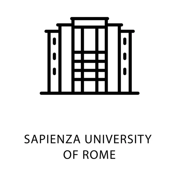 Let Take Glance Pack Landmark Buildings Line Icons You Can ⬇ Vector ...