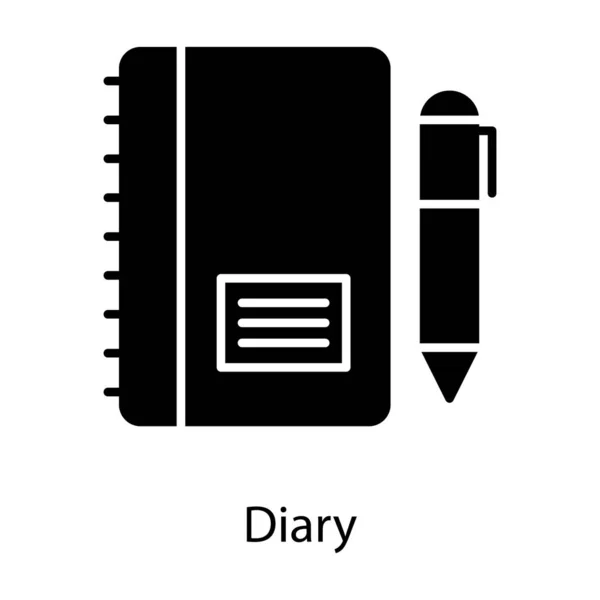 Notebook Icon Solid Design Stock Vector by ©vectorspoint 290547746