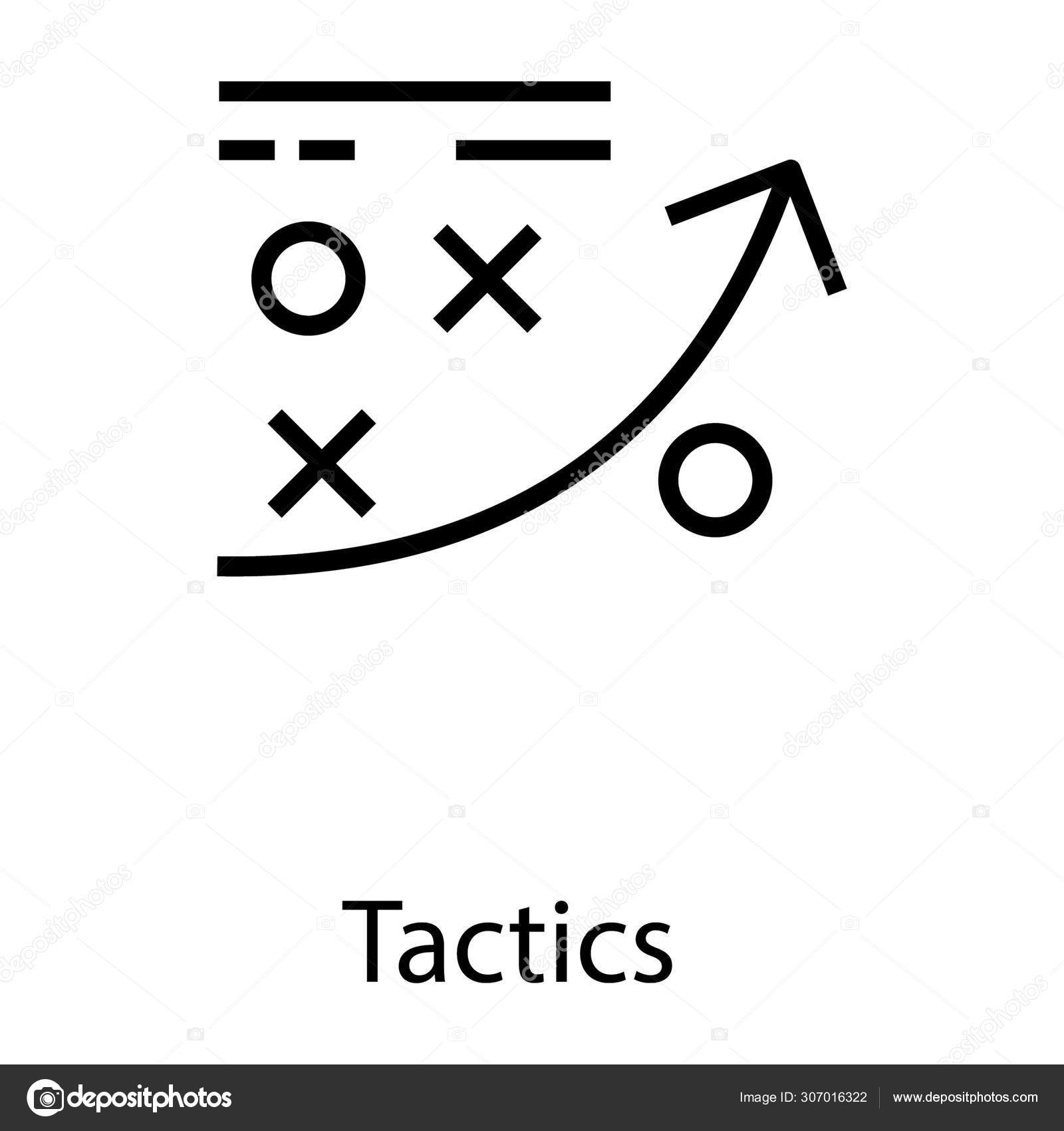 Tactical Plan Vector Line Design Stock Vector Image by ©vectorspoint ...