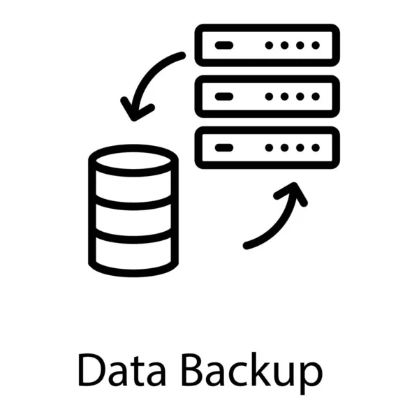 Glyph Icon Data Backup Vector Stock Vector by ©vectorspoint 290798970