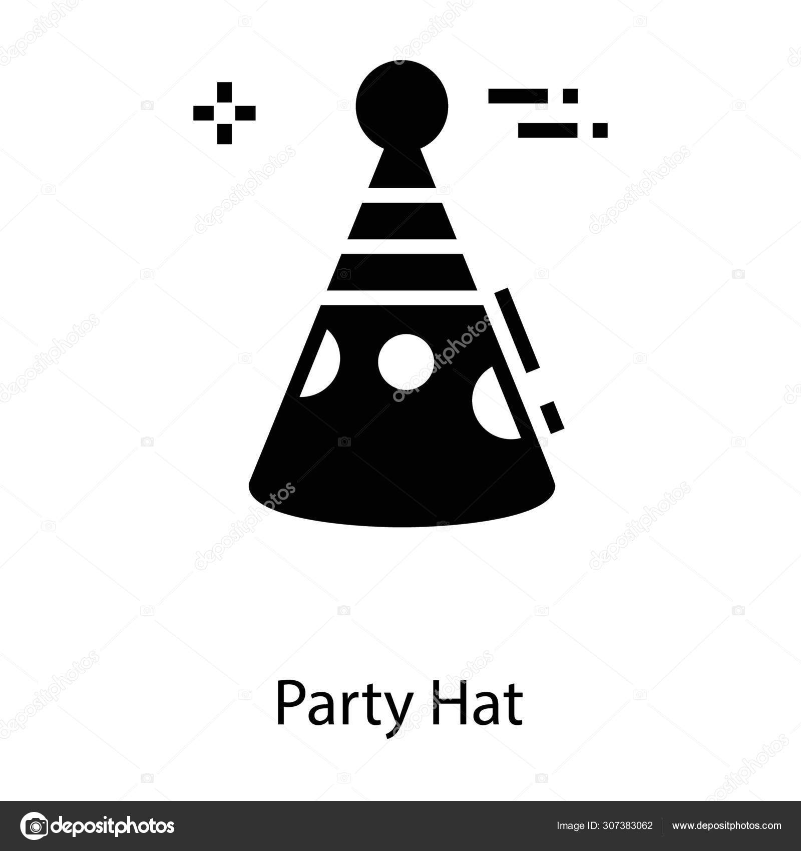 Birthday Caps Vector Solid Design Stock Vector Image by ©vectorspoint ...
