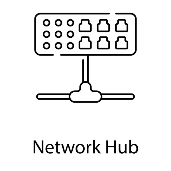 Icon Network Sharing Line Design Stock Vector by ©vectorspoint 308047614
