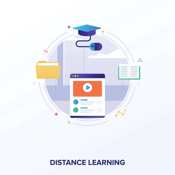 Learning Line Design Vector Stock Vector by ©vectorspoint 255383560