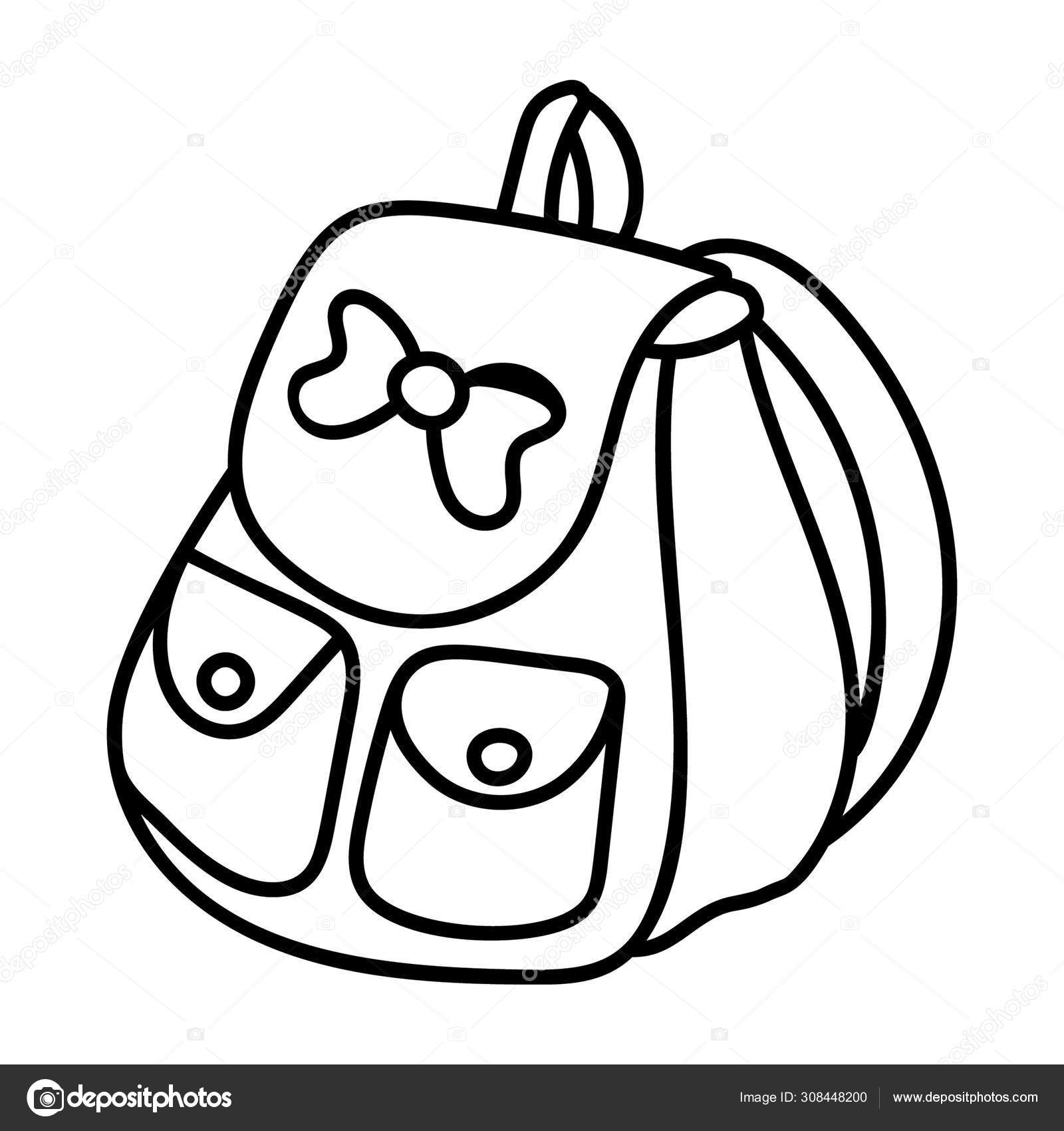 Backpack Icon Drawing Design Stock Vector Image by ©vectorspoint #308448200