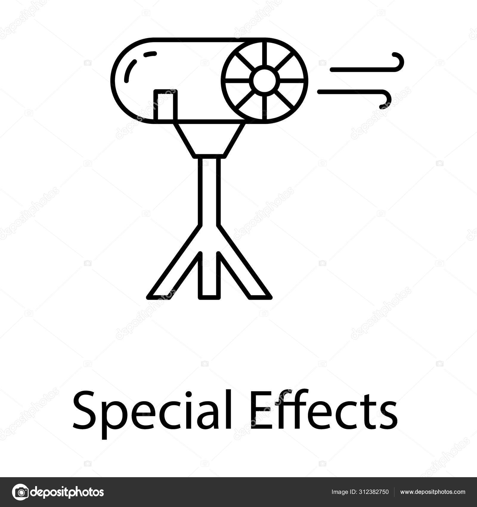 Special Effects Vector White Background Stock Vector by ©vectorspoint ...