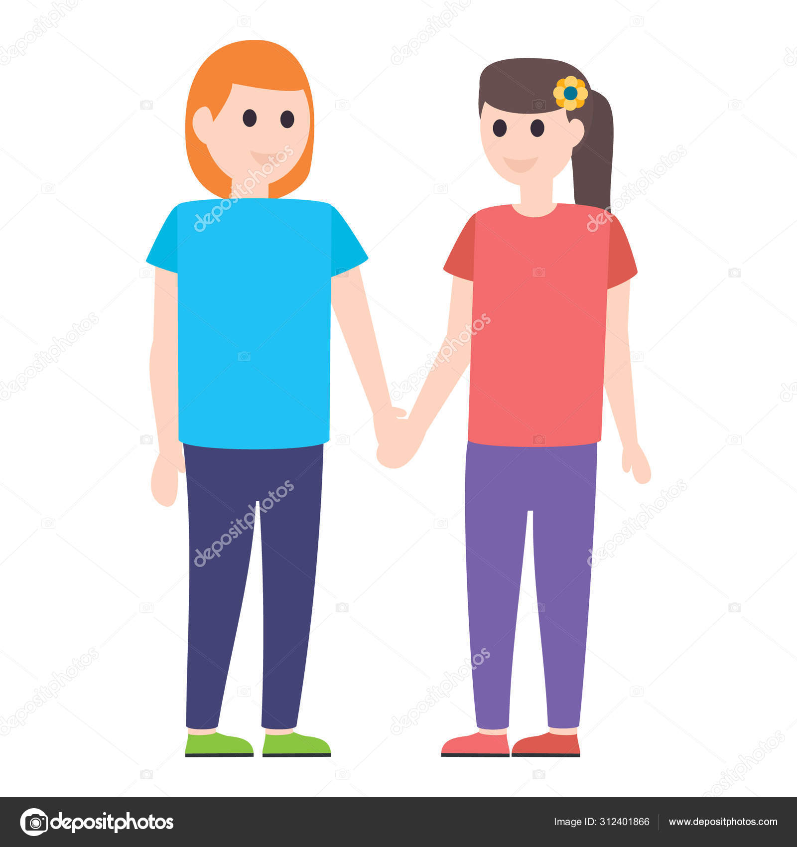 Vector Amigos Aislado Sobre Fondo Blanco Signo Amistad Mejor Amigo ...