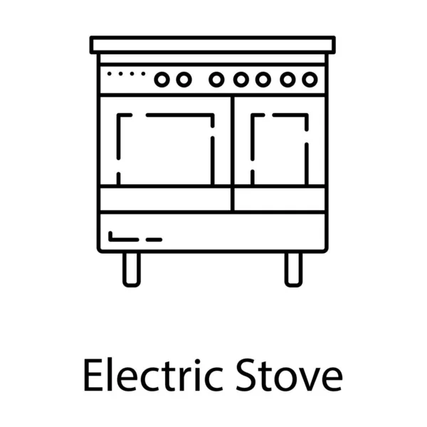 Kitchen Trolley Icon Line Design Stock Vector by ©vectorspoint 282775736